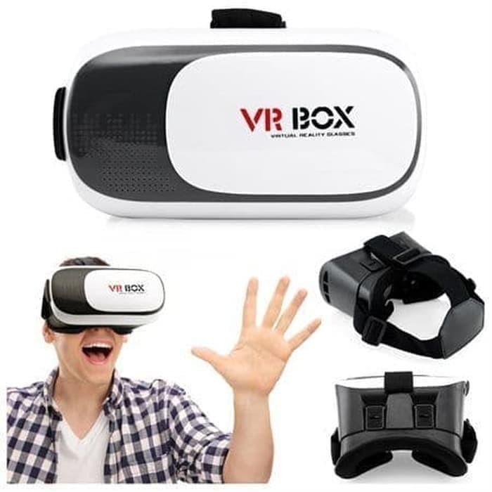 Jual VR BOX 3D Virtual Reality for Smartphone | Shopee Indonesia