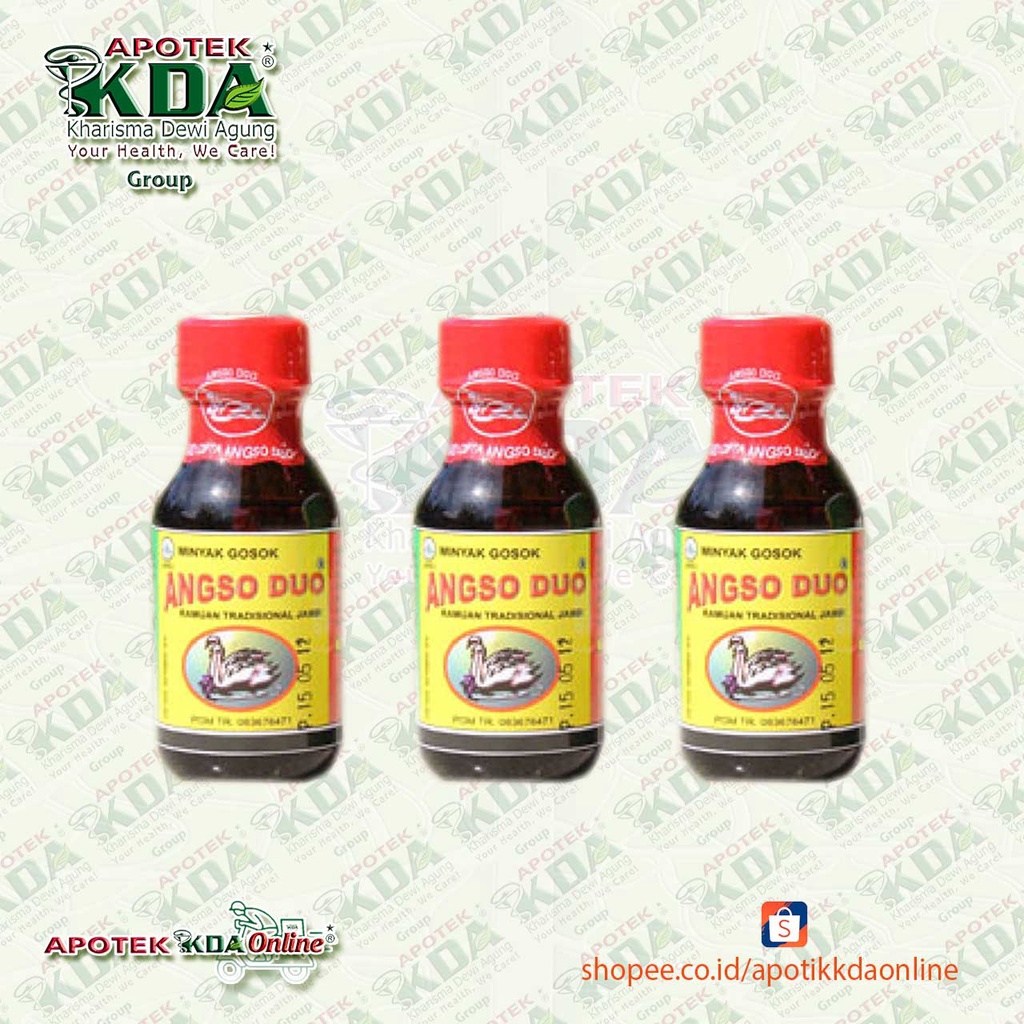 Jual MINYAK GOSOK ANGSO DUO 50 ML | Shopee Indonesia