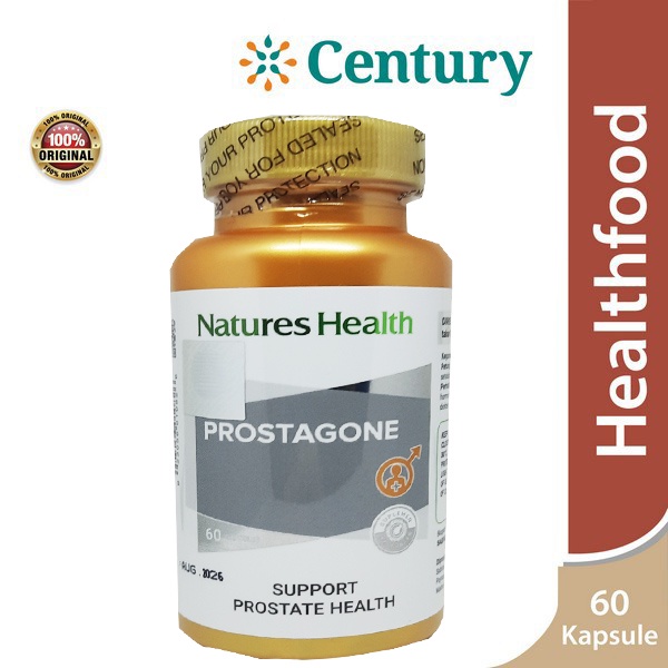 Jual NATURE'S HEALTH PROSTAGONE 60 CAPSULES / VITAMIN PROSTAT /HORMON ...