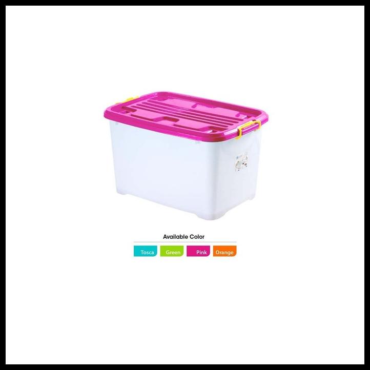 Jual Box Container 130 Liter Ezy Box 130 Ltr Sw-Bx18 | Shopee Indonesia