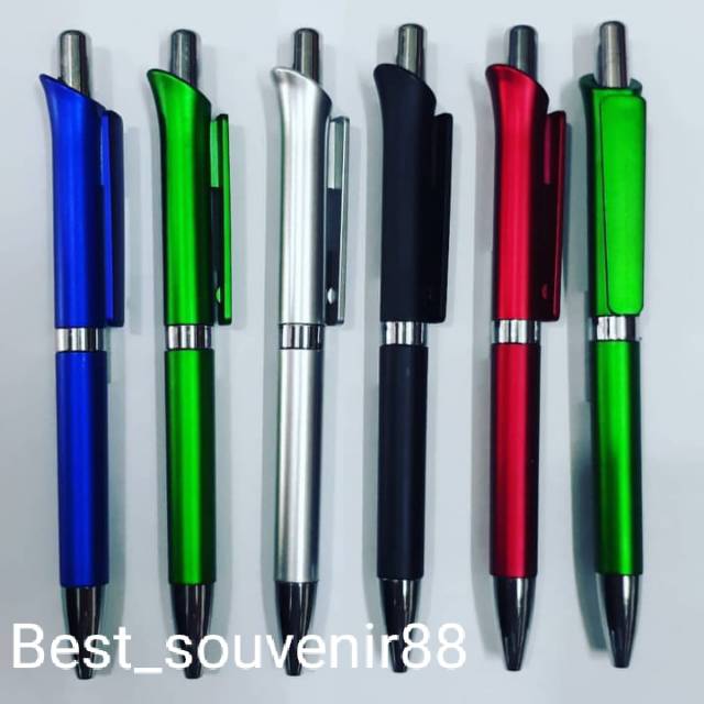 Jual Pulpen Plastik 756 / Ballpoint Plastik Souvenir / Pulpen Polos ...