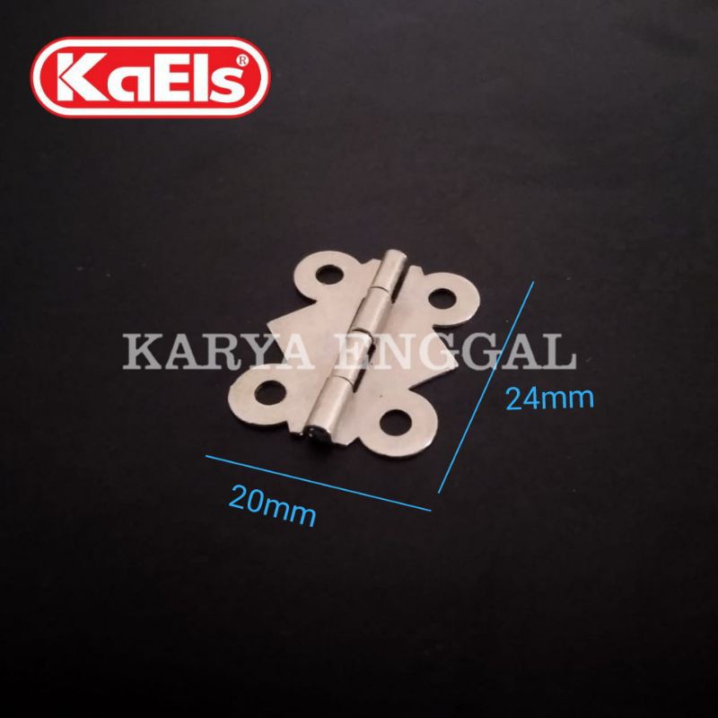 Jual Engsel Mini Antik Gold Chrome 20x24 - Engsel Kupu Mini - Engsel ...