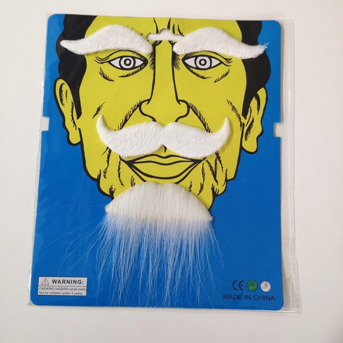 Jual KMBG 1 set kumis dan jenggot palsu bangsawan gentleman mainan ...