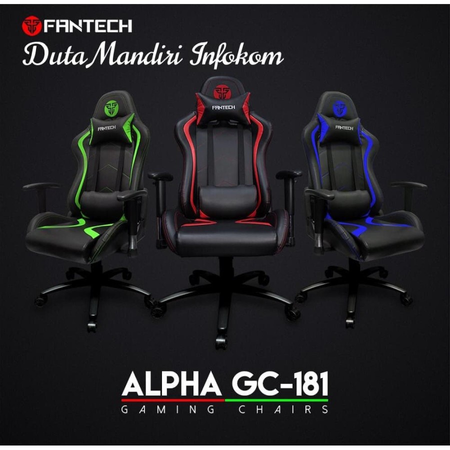 Jual Fantech Alpha GC-181 Gaming Chair GC 181 - GC181 Kursi Gaming ...