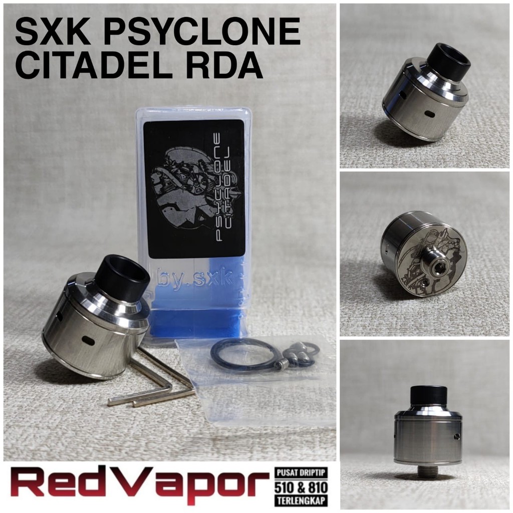 Jual Original SXK Psyclone Citadel RDA 22mm with BF Pin | ATM56 ...