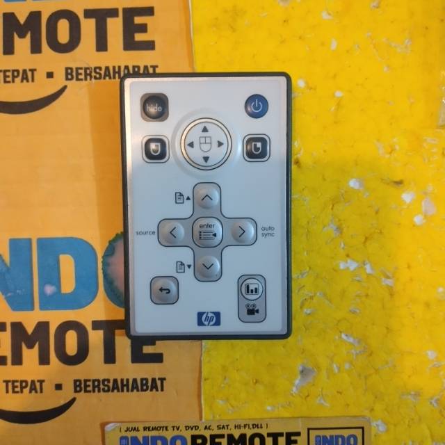 Jual REMOTE PROYEKTOR PROJECTOR HP ORIGINAL | Shopee Indonesia