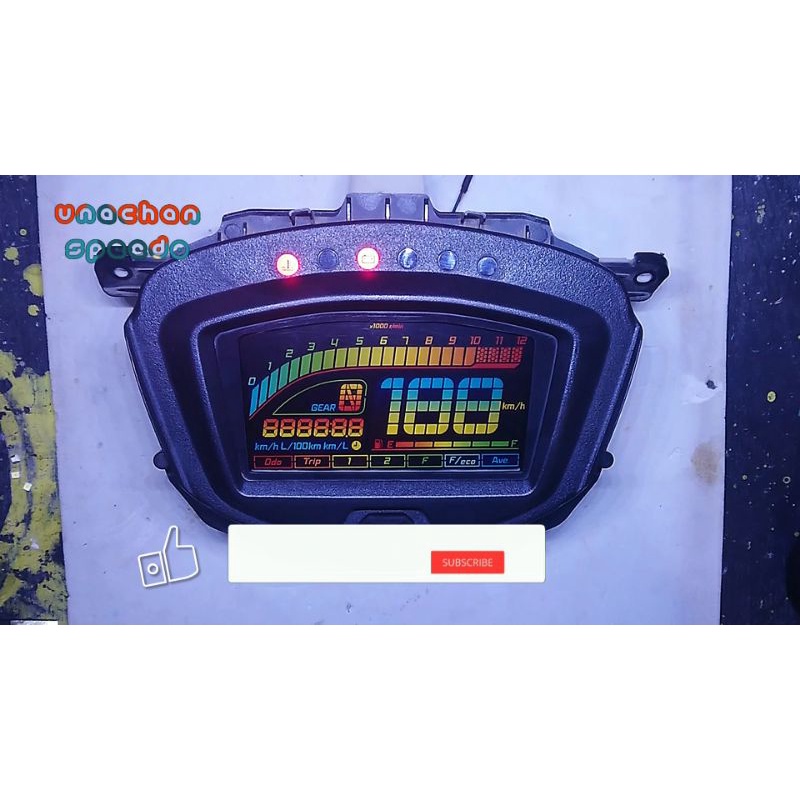 Jual Sticker stiker speedometer MX king 155 sticker speedometer Ysuku ...