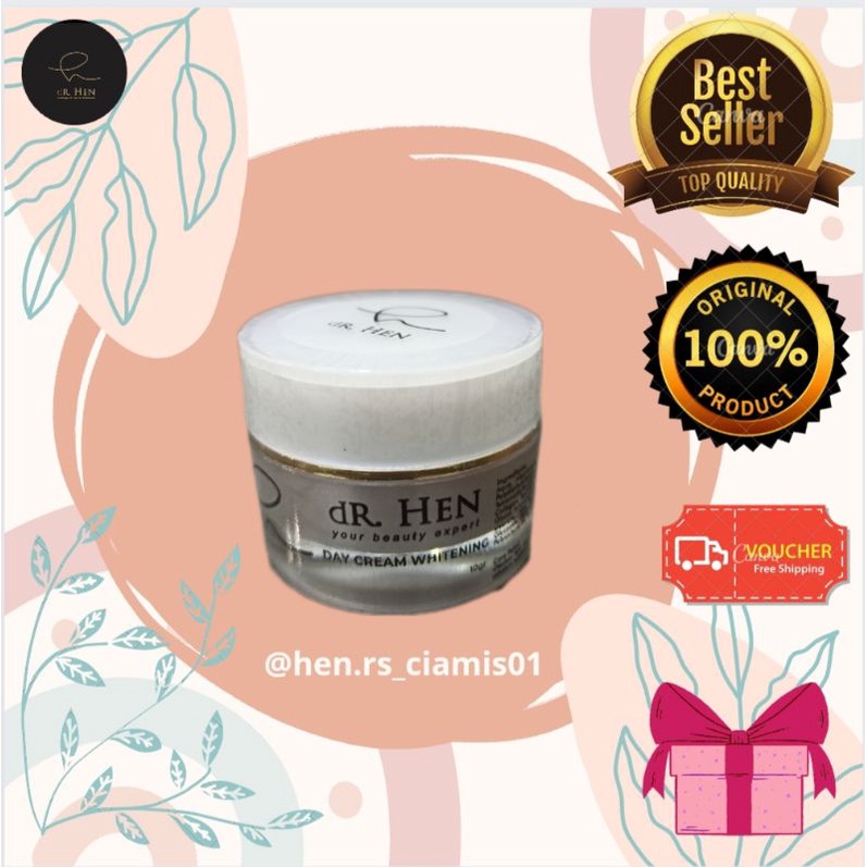 Jual dR HEN night cream whitening ORIGINAL ANTI FLEX/FLEK HITAM 10ML ...