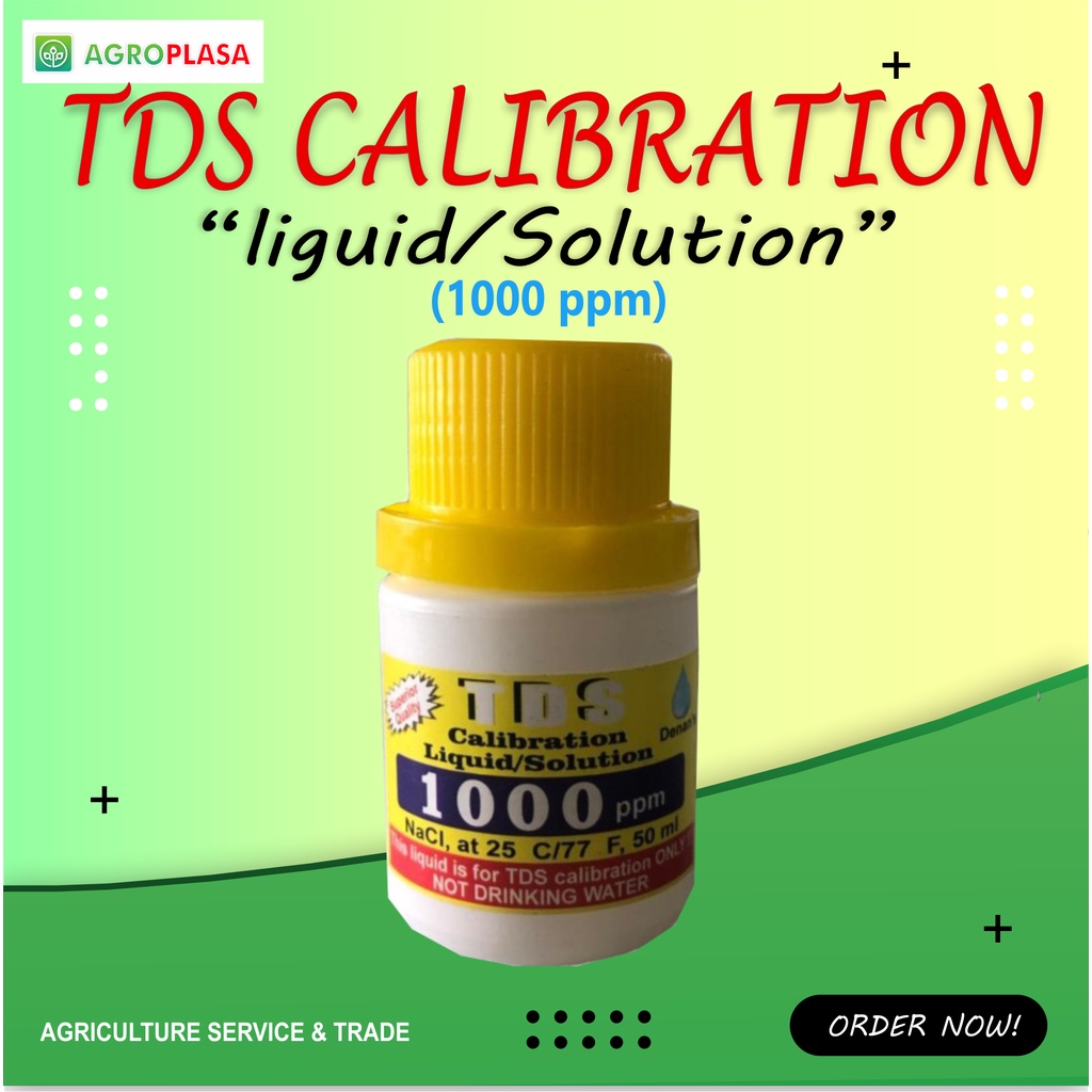 Jual Cairan Kalibrasi TDS 1000ppm Larutan Kalibrasi Calibration Solution | Shopee Indonesia