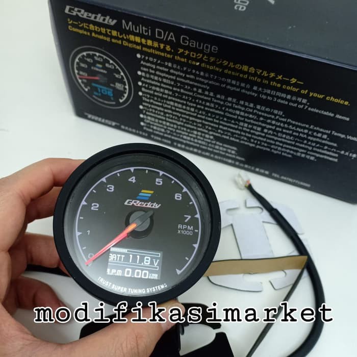 Jual INDIKATOR GREDDY RPM GAUGE GREDDY TACHOMETER GREDDY HIGH QUALITY ...