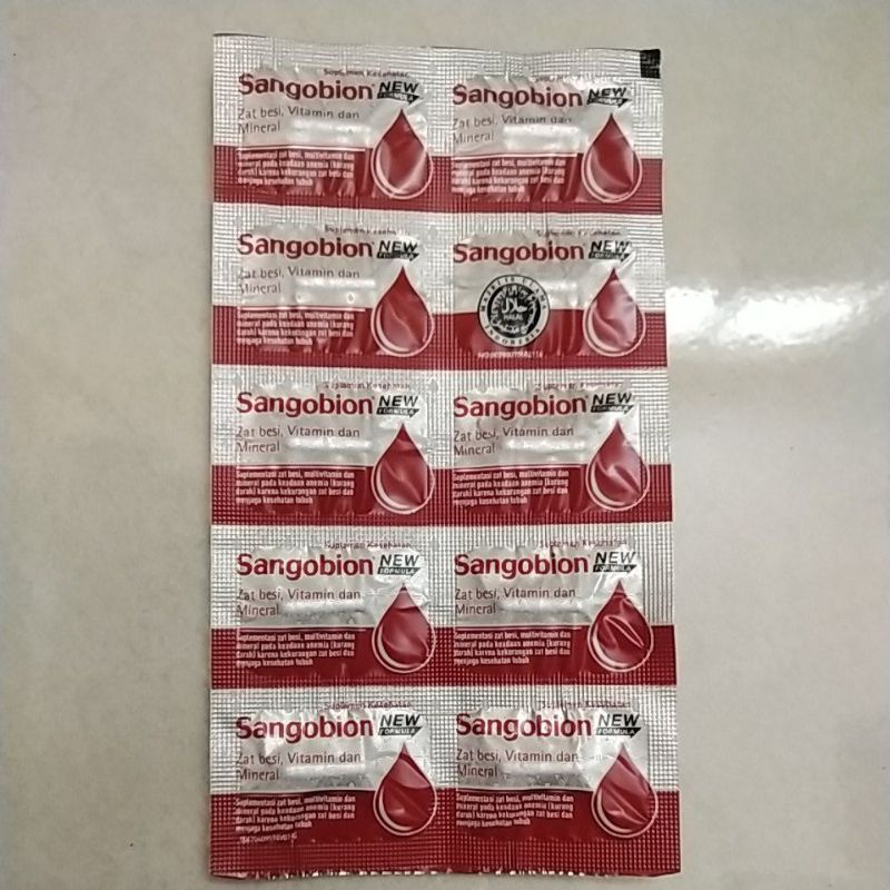 Jual Sangobion isi 10 kapsul | Shopee Indonesia