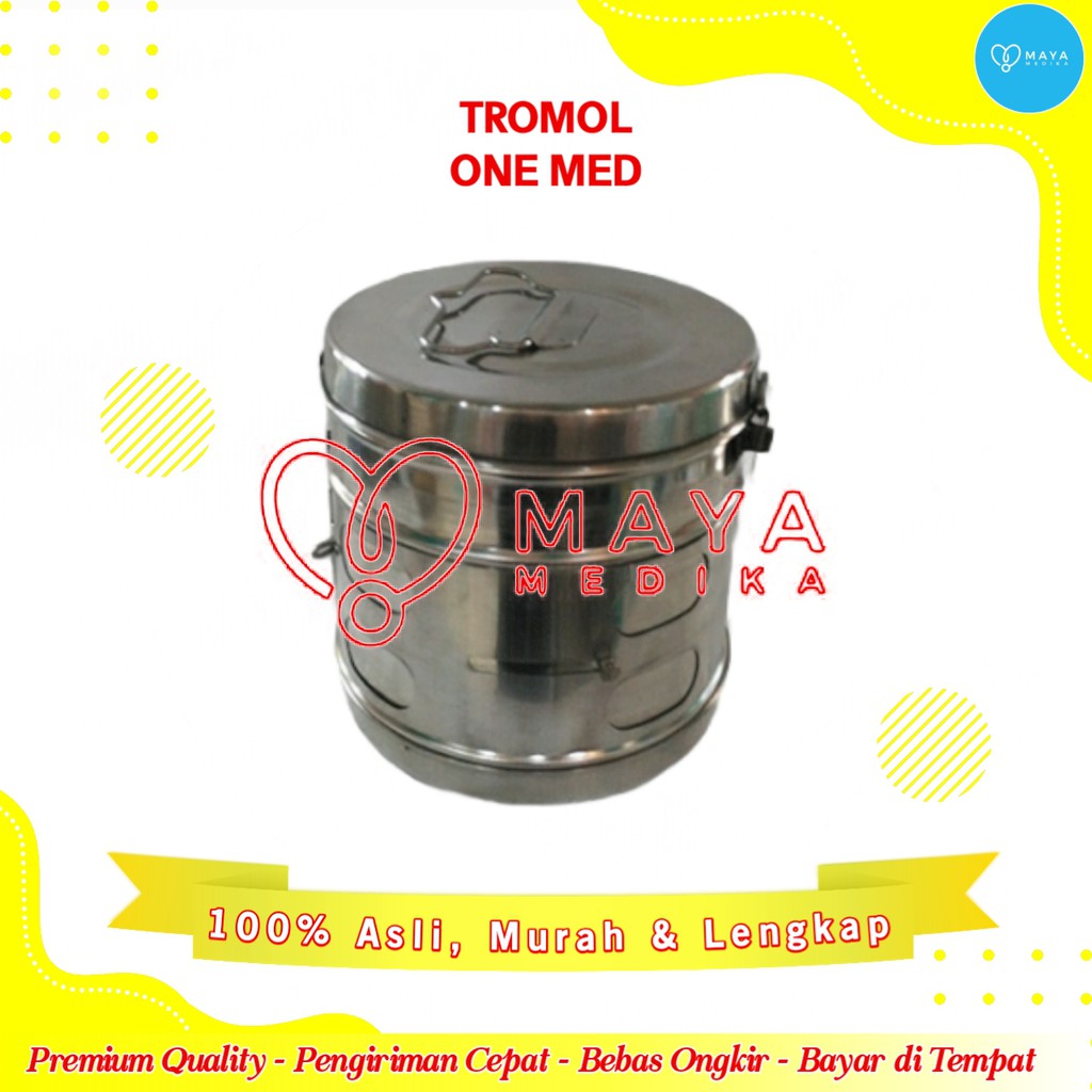 Jual Tromol 18 cm x 14 cm One Med | Shopee Indonesia