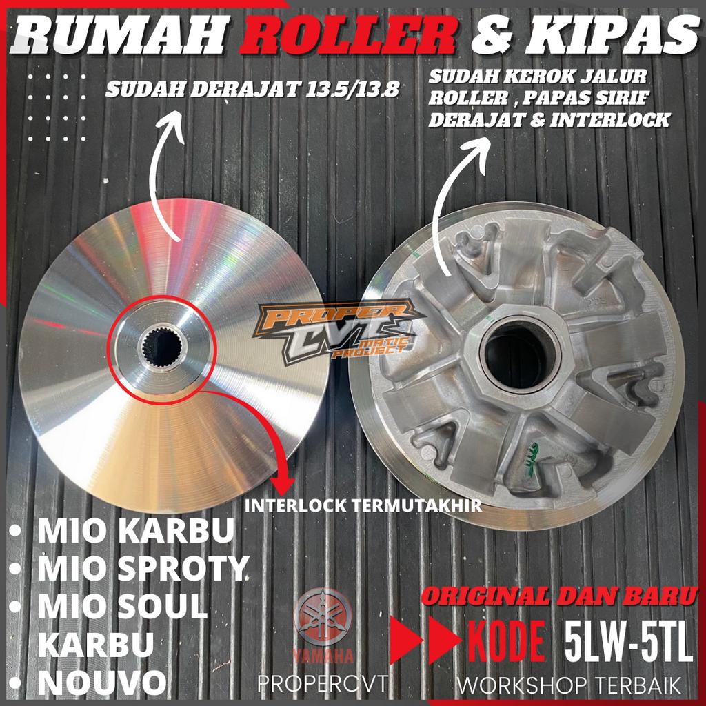 Jual MIO KARBU PULLEY CUSTOM MIO SPORTY Mio Karbu RUMAH ROLLER MIO ...