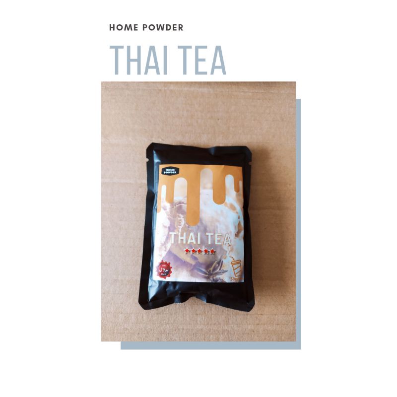 Jual Serbuk minuman Thai Tea Bubuk Thai Tea Ready Kemasan Tester 50gr ...