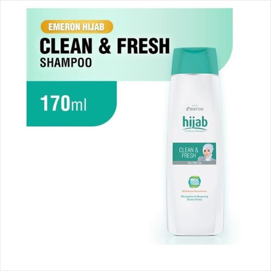 Jual Emeron Shampoo Hijab Clean & Fresh 170 ml | Shopee Indonesia