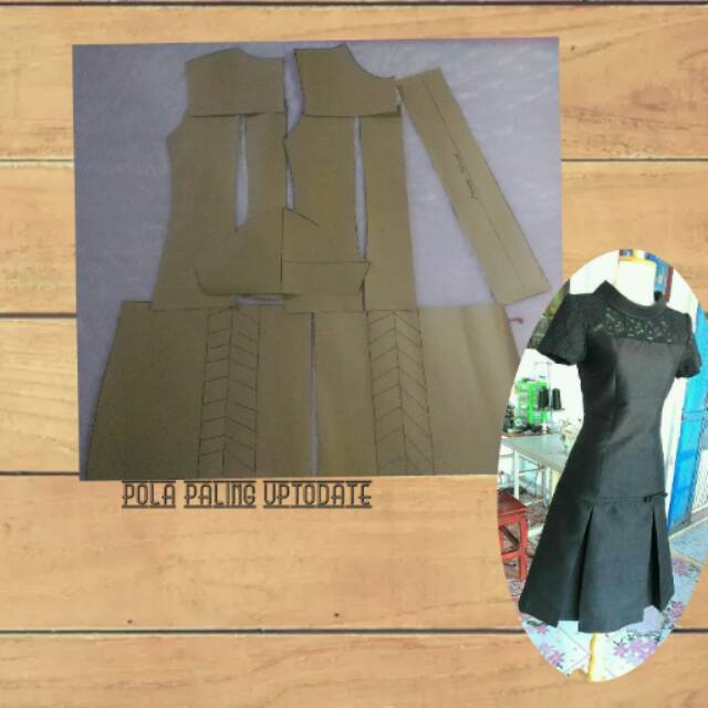 Jual POLA JIPLAK DRESS /POLA INSTAN DRESS DEWASA | Shopee Indonesia
