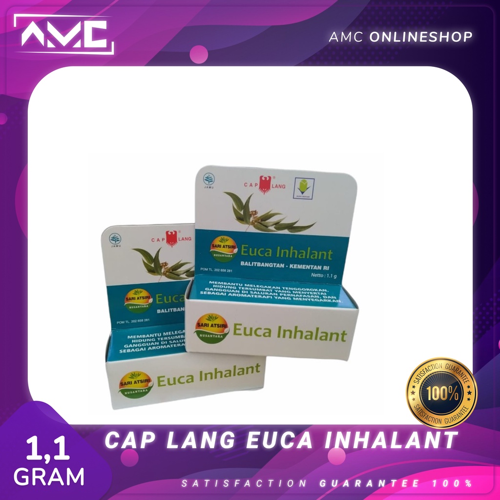 Jual CAP LANG Euca Inhalant / Inhaler Eucalyptus 07/2024 | Shopee Indonesia