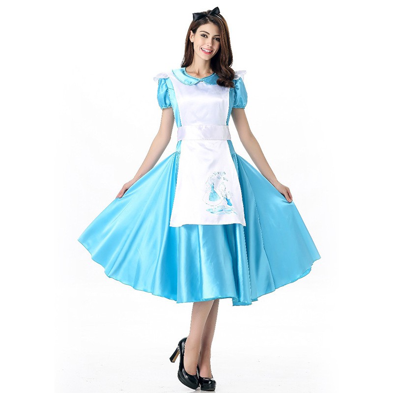 Jual Free Ongkir Vashejiang Women Sexy Franch Maid Costumes Womens