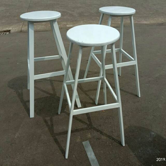 Jual Kursi kafe dengan holo besi yg sangat Koko dan kuat awet tahan ...