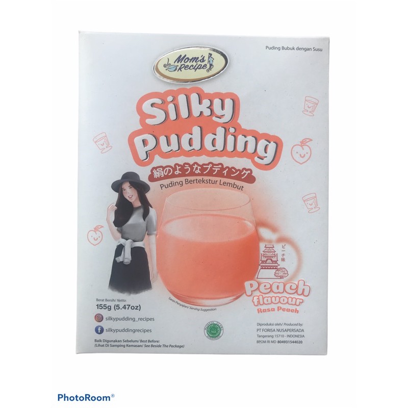 Jual Silky Pudding Peach Flavour 155g | Shopee Indonesia