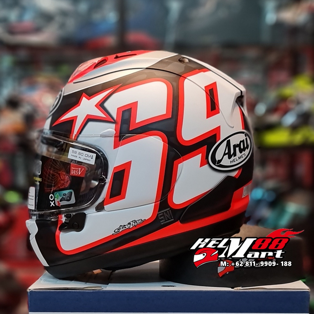 Jual Arai RX-7X NICKY RESET - Helm ARAI Full Face Arai RX7X Nicky Hayden | Shopee Indonesia