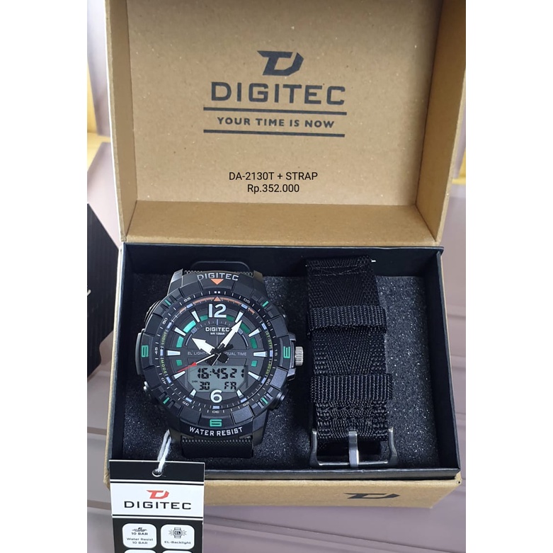 Jual ( BISA COD ) JAM TANGAN PRIA ORIGINAL DIGITEC DA-2130 DA2130 2130T ...