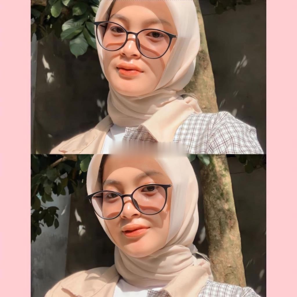 Jual Kacamata Frame Cat Eye Plastik Kekinian Bisa MINUS / PLUS ...