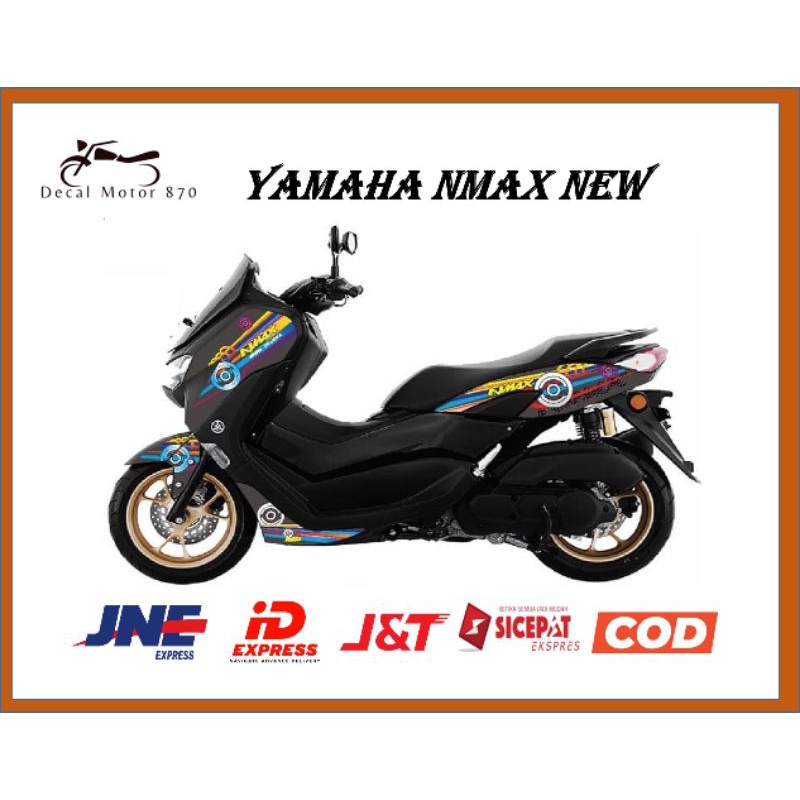 Jual Sticker Nmax Stiker Stripping Motor Yamaha Nmax All New 2020-2021 ...