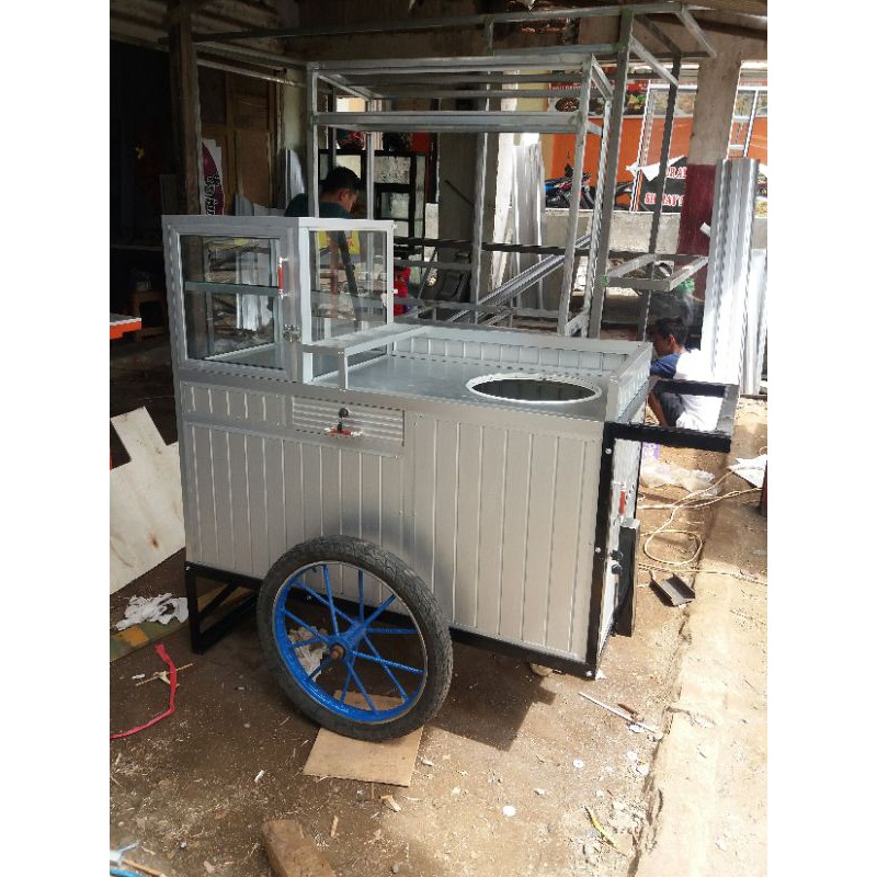 Jual Rombong Aluminium Dorong Roda 2 Ukuran 120x50cm By CV. RAJAKARYA 2 ...