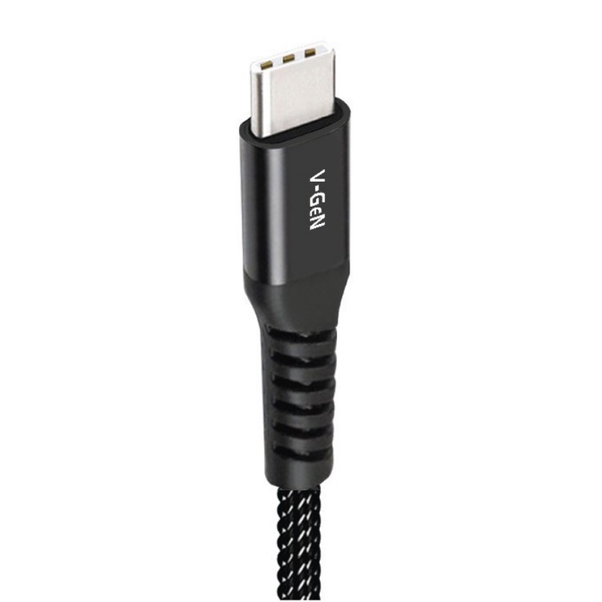 Jual Kabel Data USB V-GeN CT1-20 Fast Charging Type C to Type C 3.1A PD ...