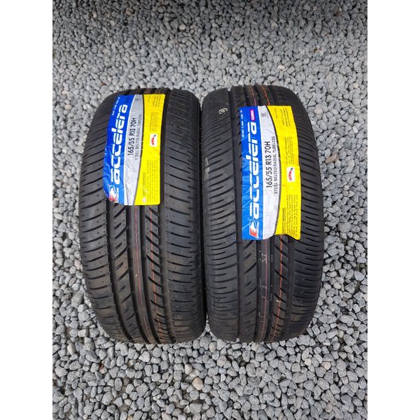 Jual BAN MOBIL TUBLES RING 13 - ACCELERA GAMMA 165 55 R13 | Shopee ...