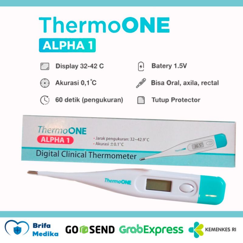 Jual Thermometer Digital Kaku Onemed Alpha 1 Thermometer Badan Digital ...