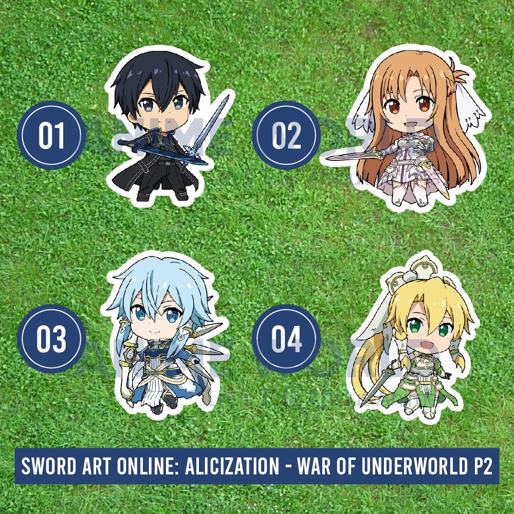 Jual Stiker Anime Sword Art Online: Alicization - War of Underworld ...