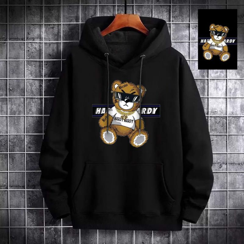 Jual Sweater Hoodie pria wanita BEAR HARDY terbaru/sweater pria wanita ...