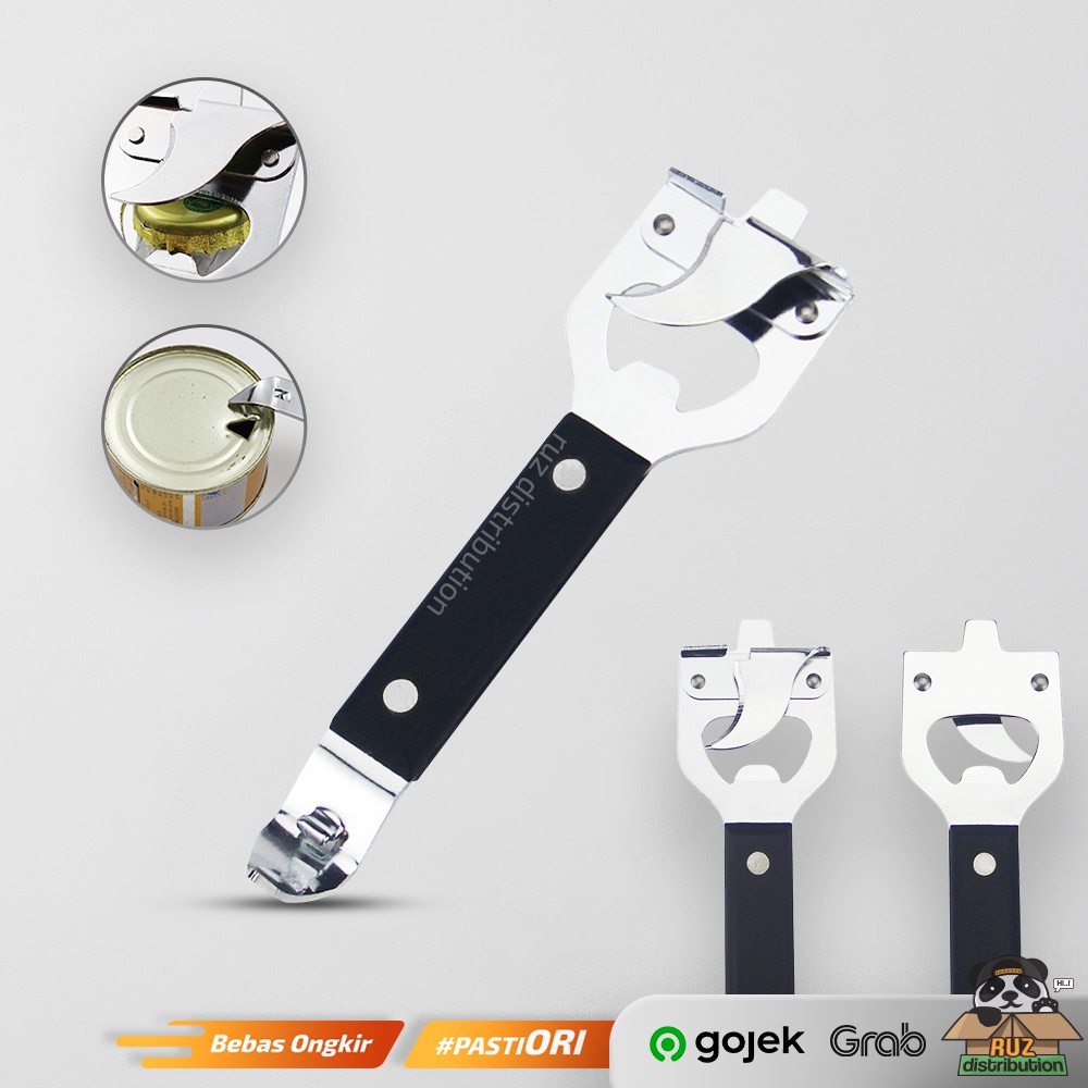 Jual Alat Pembuka Botol - Pembuka Kaleng Manual Stainless Steel Can ...