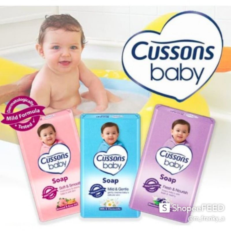 Jual Cussons Baby Soap 75 gram ( Sabun Batang Bayi ) | Shopee Indonesia