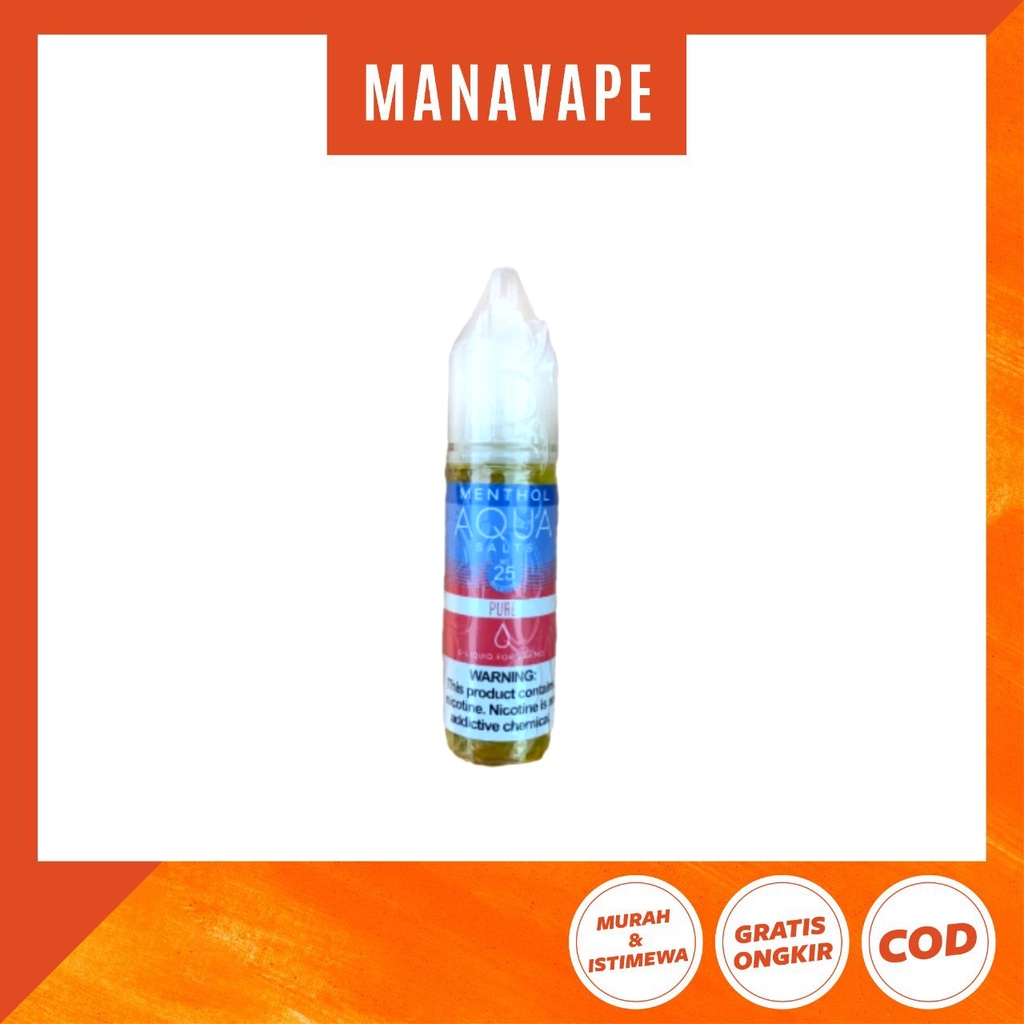 Jual AQUA PURE ICE PODS FRIENDLY 15ML / 12MG | Shopee Indonesia