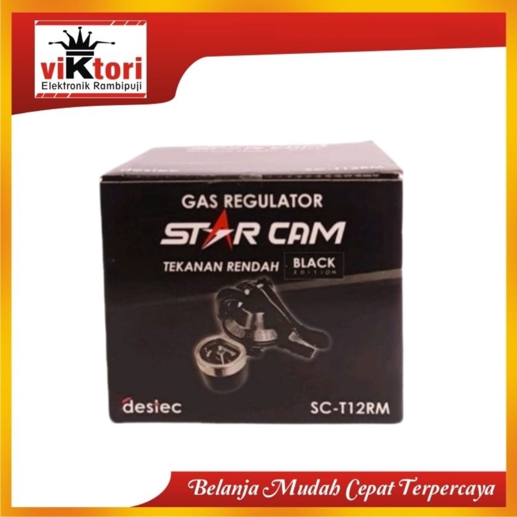 Jual REGULATOR GAS STARCAM SCT12RM / REGULATOR LPG / REGULATOR KOMPOR ...