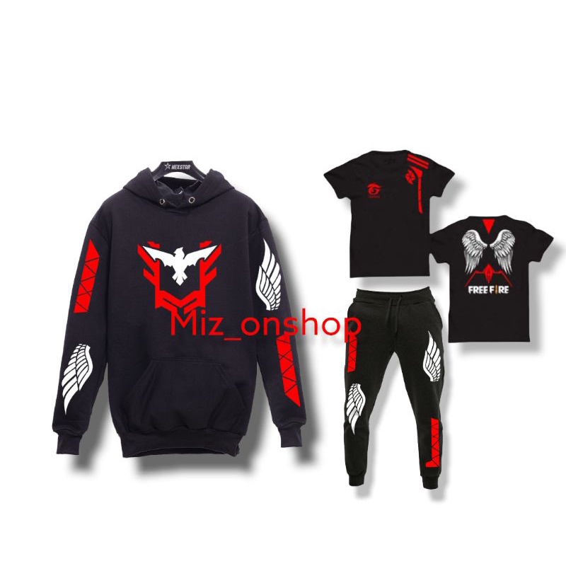 Jual Setelan jaket Free fire.Anak Laki-laki baju Angel Freefire Celana ...