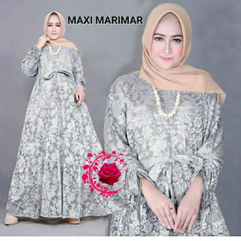 Jual GAMIS BRUKAT JUMBO LD 140 BIG SIZE DRESS TERBARU MARIMAR L - 5XL ...