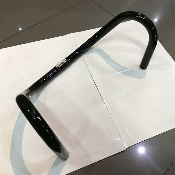 Jual Handlebar Stang Sepeda Balap Drop Bar Track Bar Black Diameter Standar 25.4 36cm Bisa Buat ...