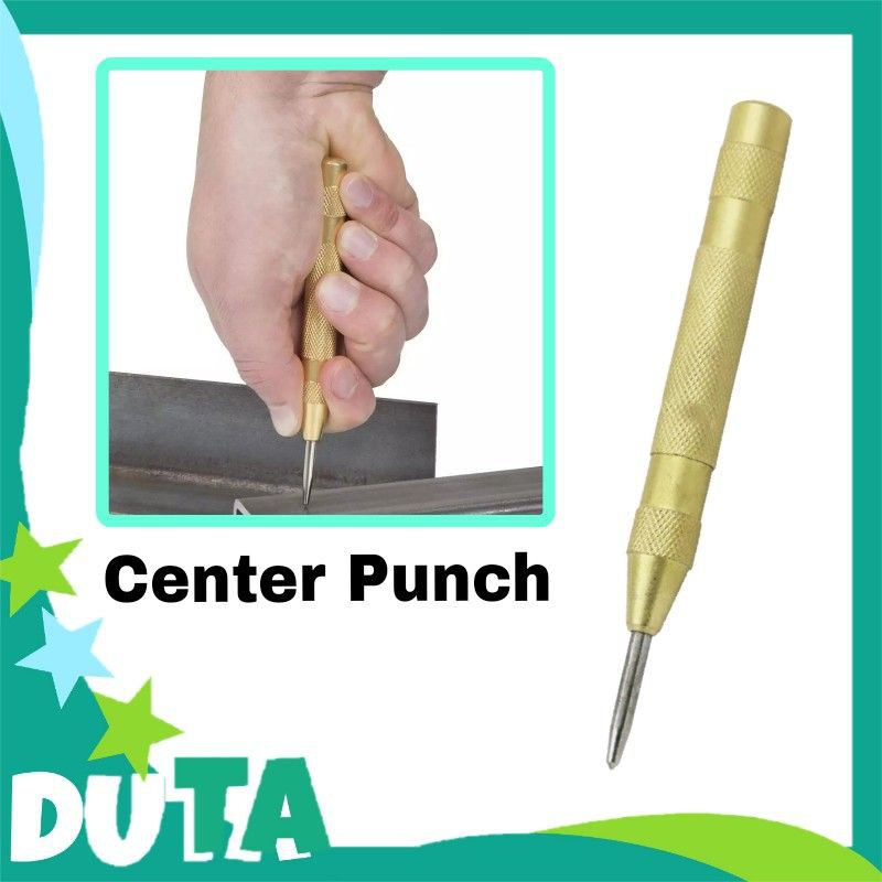 Jual Penanda titik bor Automatic Center Pin Punch | Shopee Indonesia