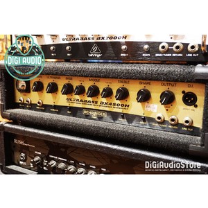 Jual Behringer BX4500H 450 Watt Bass Amplifier Head Ampli Processor ...