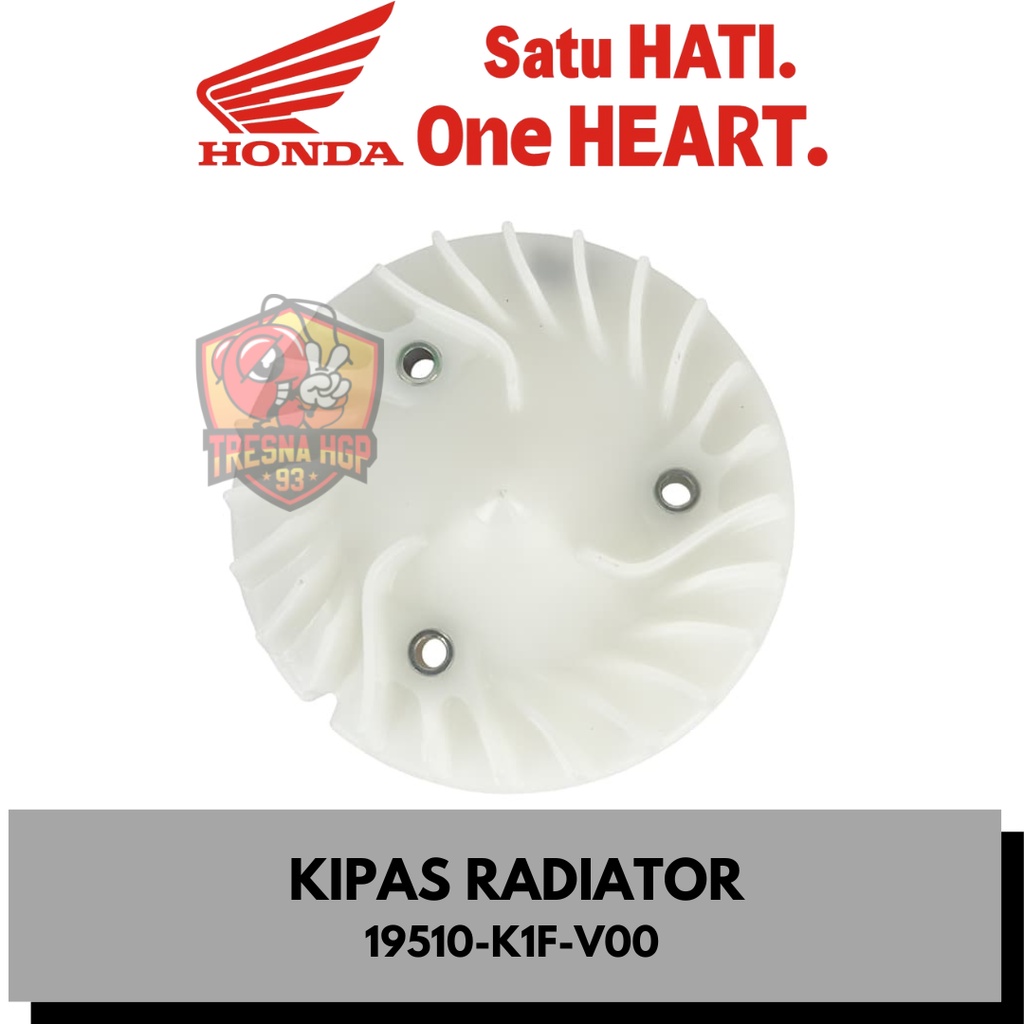 Jual 19510-K1F-V00 KIPAS RADIATOR VARIO 160 ADV 160 & PCX 160 K1Z ...