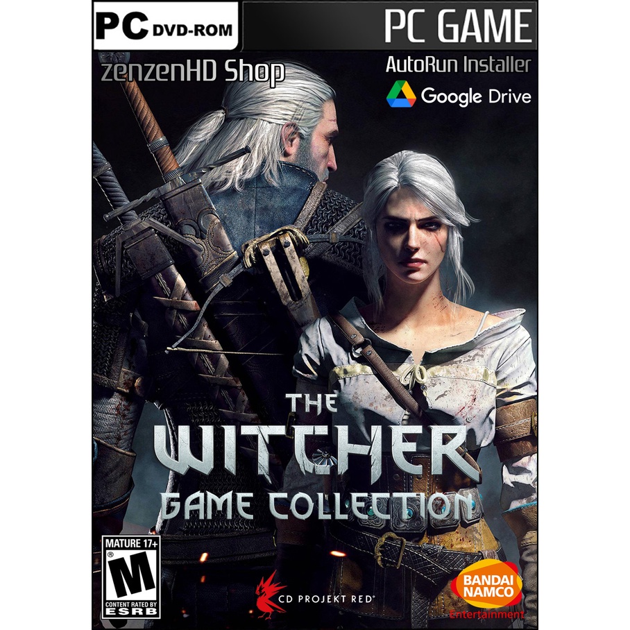 Jual DVD PC Game The Witcher Collection | TW 1 2 3 (AutoRun Installer ...
