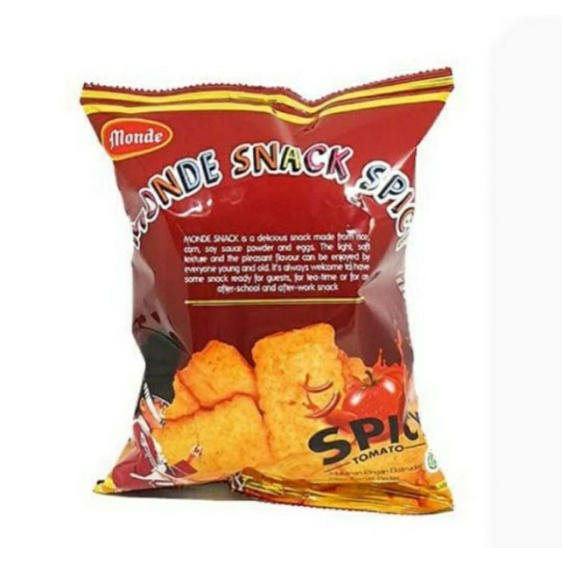 Jual MONDE SNACK SPICY TOMATO 50G | Shopee Indonesia