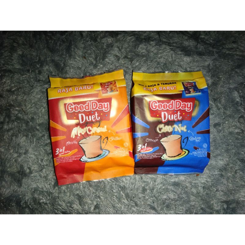 Jual Rasa Baru !! Good Day Duet Moca Caramel & Choco Nut Isi 5 Pcs ...