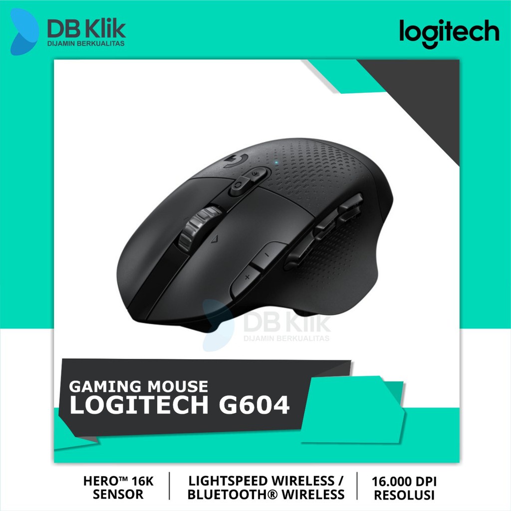 Jual Mouse Gaming Logitech G604 Lightspeed Wireless - Logitech G 604 ...