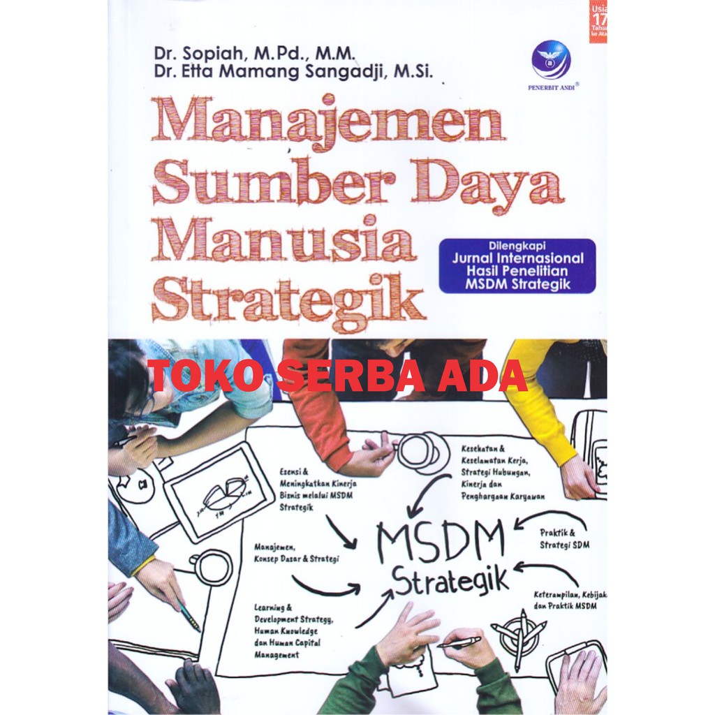 Jual Manajemen Sumber Daya Manusia Strategik Dilengkapi Jurnal Internasional Hasil Penelitian ...