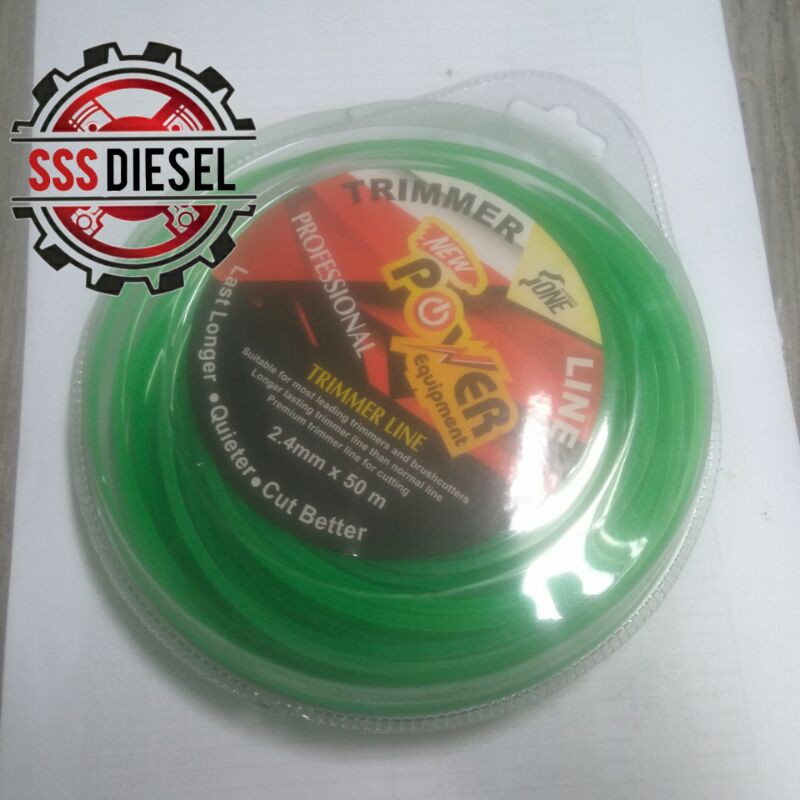 Jual tali senar nylon 50M Mesin potong rumput 328 | Shopee Indonesia